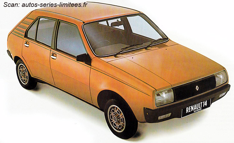 Les Renault séries spéciales.